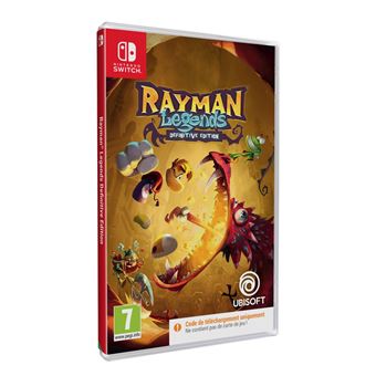 Rayman Legends Definitive Edition Code in a Box Nintendo Switch Jeu video a la Fnac
