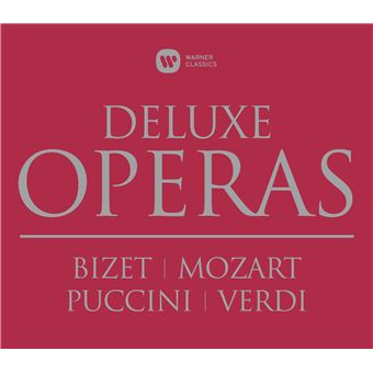 Deluxe Operas Coffret 12 CD Exclusivité Fnac - Wolfgang Amadeus Mozart - Georges Bizet - CD ...