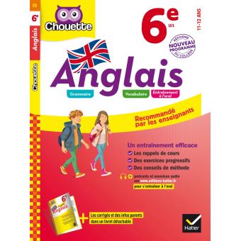 Anglais 6ème - Chouette Cahier d'exercices corrigés - broché ...