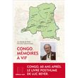 Congo. Mémoires à vif - broché - Luc Beyer de Ryke - Achat Livre ou ...