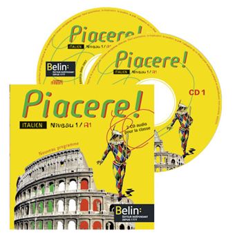 Piacere! - Niveau 1 / A1 2 CD pour la classe - Texte lu (CD) - Fontier/guida/libenzi/martinez ...