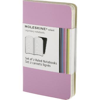 Carnet Volant ligné - Très petit format - Couverture souple rose ...