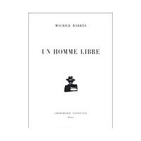 Un homme libre, Littérature neuf ou occasion | fnac