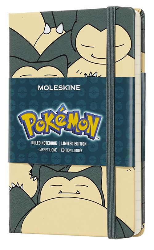 Pokemon Carnet Poche Ligne Snorlax - Carnets et journaux intimes ...