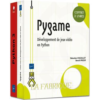 Pygame - Coffret de 2 livres : Développement de jeux vidéo en Python ...