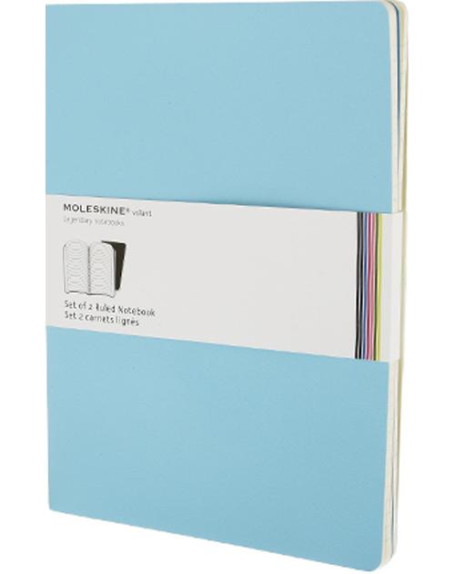 Carnet volant ligne tres gd ft set 2 couv. souple bleu-ciel - Carnets ...