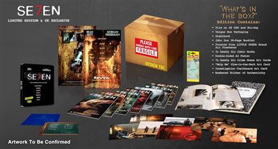 Se7en (Seven) : What's In The Box Special Edition Blu-ray 4K Ultra HD - David Fincher - Blu-ray ...