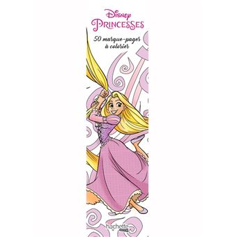 Disney Princesses - 50 marque-pages à colorier - Marque-pages Disney ...