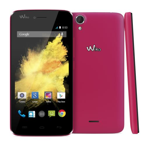 Smartphone Wiko Goa, 3G+ et WiFi, Double SIM, 4 Go, Fushia - Smartphone ...
