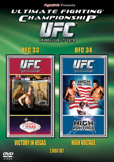 UFC 33 : Victory in Vegas - UFC 34 : High Voltage Coffret 2 DVD - DVD ...