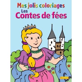 Les contes de fées Livre de coloriages - broché - Collectif - Achat ...