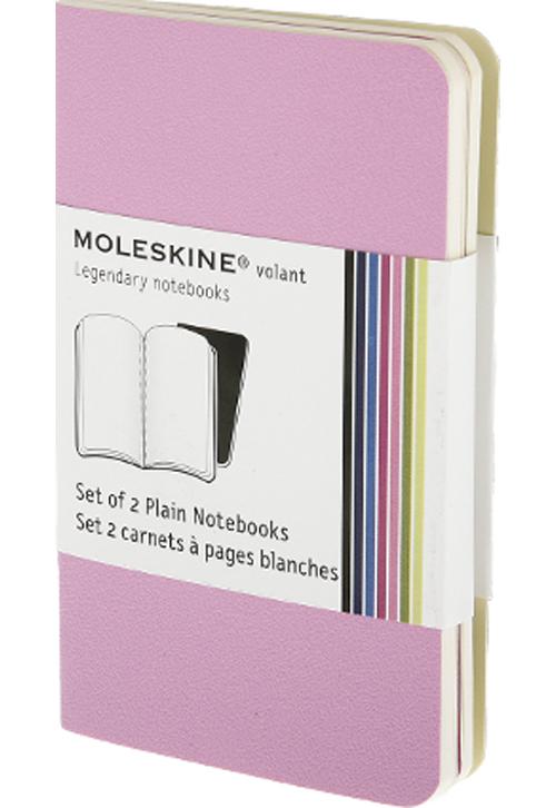 Carnet Volant blanc - Très petit format - Couverture souple rose ...
