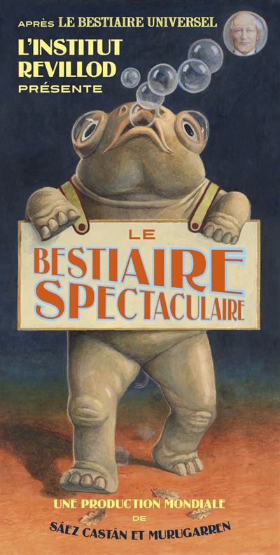 Le bestiaire spectaculaire du professeur Revillod - cartonné - Javier Saez Castan, Miguel ...