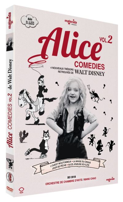 Alice Comedies Alice Comedies Volume 2 DVD - DVD Zone 2 - Walt Disney ...