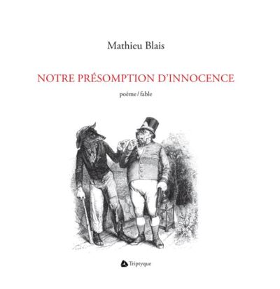 Notre présomption d'innocence - ebook (ePub) - Mathieu Blais - Achat ...