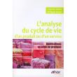 L'Analyse du cycle de vie d'un produit ou d'un service - broché ...