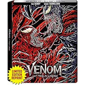 Venom Venom : Let There Be Carnage Édition Limitée Steelbook Blu-ray 4K Ultra HD - Blu-ray 4K ...