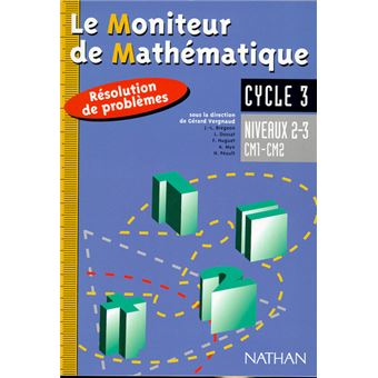 Problemes cm1/cm2 cycle 3 niveaux 2-3 cahier n2 - broché - Collectif ...