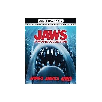 Les Dents de la mer Jaws 3-Movie Collection Blu-ray 4K Ultra HD - Blu ...
