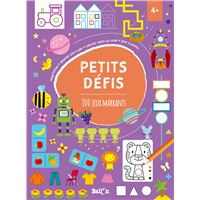 Petits défis – 3 à 6 ans - Activités collection Petits défis | fnac