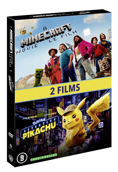 Minecraft, Le Film / Pokémon Détective Pikachu DVD - Précommande & date de sortie | fnac