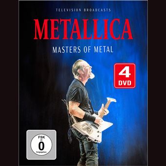 Coffret Masters Of Metal (Television Broadcasts) DVD - DVD Zone 2 ...