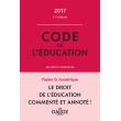 Code de l'éducation 2017, commenté 11ème édition - relié - Inconnus ...