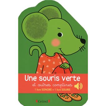 Coffret Une souris verte et autres comptines Coffret - Coffret ...