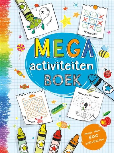 MEGA activiteiten boek meer dan 500 activiteiten - broché - Achat Livre ...