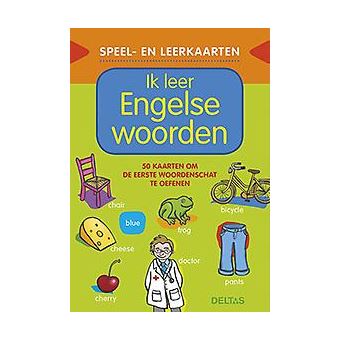 Ik leer Engelse woorden 50 kaarten om de eerste woordenschat te oefenen ...