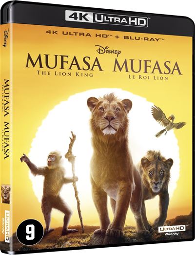 Le Roi lion MUFASA - THE LION KING-NL-BLURAY 4K - Blu-ray 4K - Barry ...