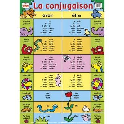 La conjugaison Posters recto verso - broché - Collectif - Achat Livre ...