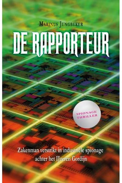 De rapporteur zakenman verstrikt in industriele spionage achter het ...