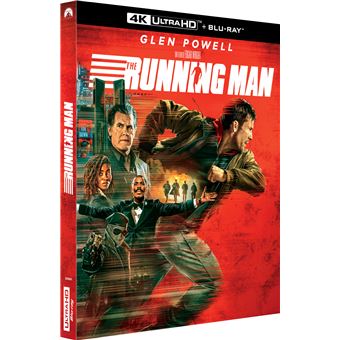 The Running Man (2025) Blu-ray 4K Ultra HD - Blu-ray 4K - Edgar Wright ...
