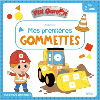 P'tit Garçon - Mes premières gommettes - P'tit Garçon (tractopelle ...