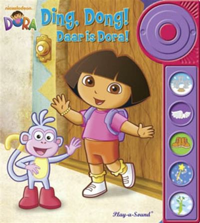Dora the explorer - Ding - dong! Daar is Dora! - Eric Furman, Bob Berry, Renate Poper - cartonné ...