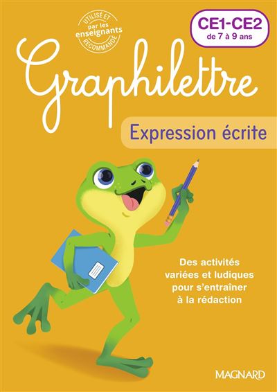 Graphilettre - Expression écrite CE1-CE2 Production d'écrits - broché ...
