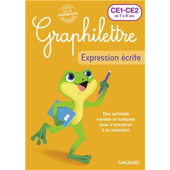 Graphilettre - Expression écrite CE1-CE2 Production d'écrits - broché ...