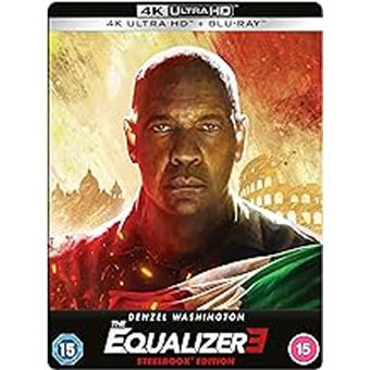 Equalizer The Equalizer 3 Steelbook Blu-ray 4K Ultra HD - Blu-ray 4K - Antoine Fuqua - Denzel ...