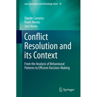 Conflict resolution and its context - relié - Davide Carneiro - Achat Livre ou ebook | fnac