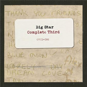 Complete Third - Big Star - CD album - Achat & prix | fnac
