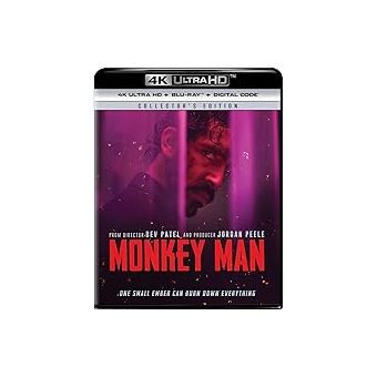 Monkey Man Blu-ray 4K Ultra HD - Dev Patel - Blu-ray 4K - Achat & prix ...