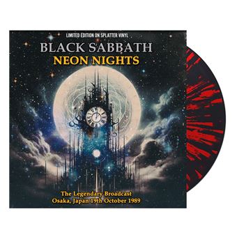 Neon Nights Vinyle Noir et Rouge - Black Sabbath - Vinyle album - Achat ...