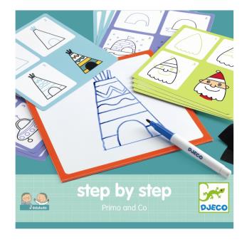 Step by step Primo Djeco - Dessin et coloriage enfant - Achat & prix ...