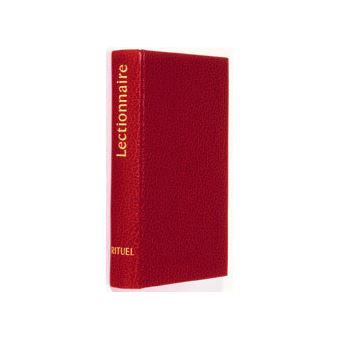 Lectionnaire pour les sacrements et autres célébrations - relié - A.E.L ...