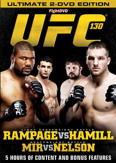 UFC 130 : Rampage vs Hamill - Mir vs Nelson coffret 2 DVD - DVD Zone 2 ...
