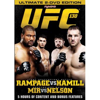 UFC 130 : Rampage vs Hamill - Mir vs Nelson coffret 2 DVD - DVD Zone 2 ...