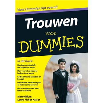 Voor Dummies - Trouwen voor Dummies - Blum, Kaiser, Lia Belt - broché ...