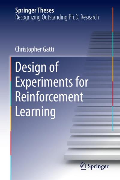 Design of experiments for reinforcement learning - relié - Christopher ...