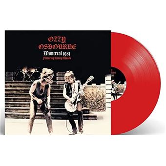 Montreal 1981 (Broadcast Recording) Édition Limitée Vinyle Rouge - Ozzy ...